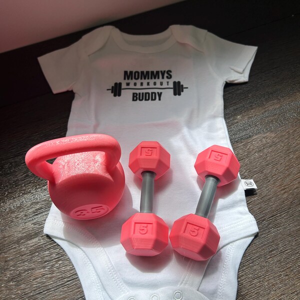 Mini Baby Weight SET, Perfect for Fitness Lovers and Baby Gifts! - Etsy
