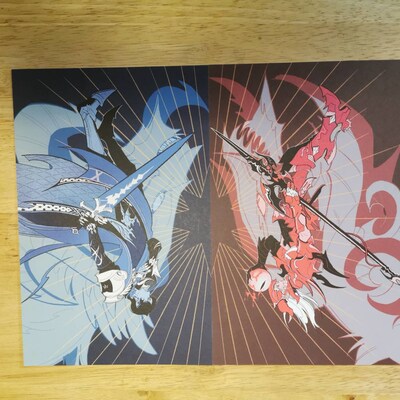 Aymeric and Estinien Mini Prints - Etsy