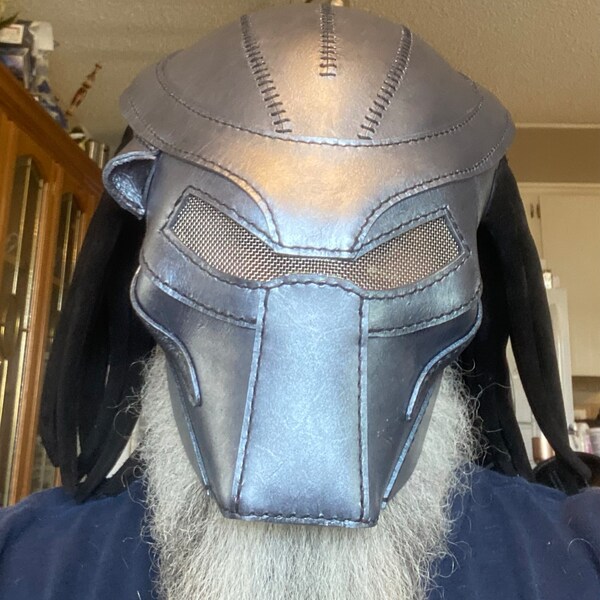 Predator Mask Leather Pattern PDF - by Leatherhubpatterns - Etsy