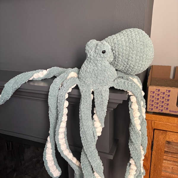 Cal the Colossal Squid Pattern Crochet Pattern digital Download PDF - Etsy