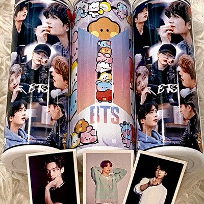 Customized Bangtan Tumbler, BTS Tumbler, BTS Tumbler Merch, Kpop ...