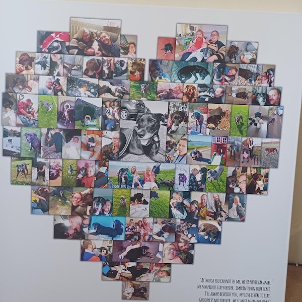 Photo Collage Canvas Print - Custom Designed - Very Large Extra Large ...