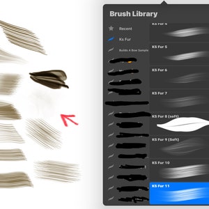 Paw Print Procreate Brushes - Etsy