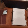 Leather Document Holder Leather Paper Portfolio A4 Document - Etsy