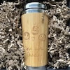 F1 Formula One Personalised Wooden Travel Mug, Grand Prix, Car Racing ...