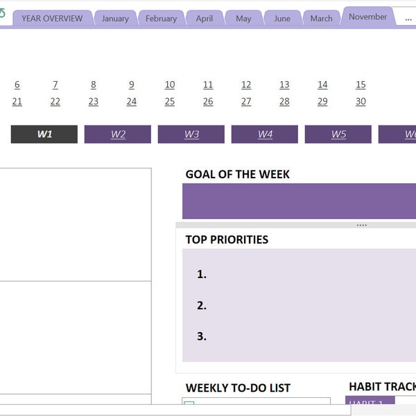 Project Management Onenote Templates Pack, Business Planner Work ...
