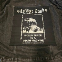 Leftover Crack Patch DIY Anarcho Crust Punk Citizen Fish Star Hipsters ...