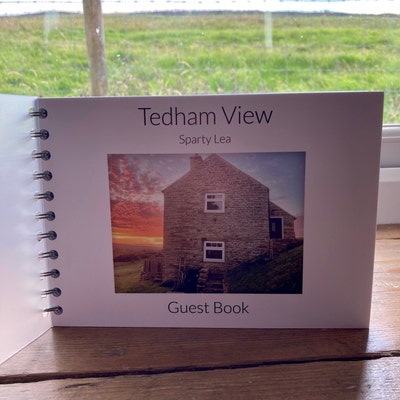 Personalised Holiday Home Guest Book, Holiday Home Visitor Book ...