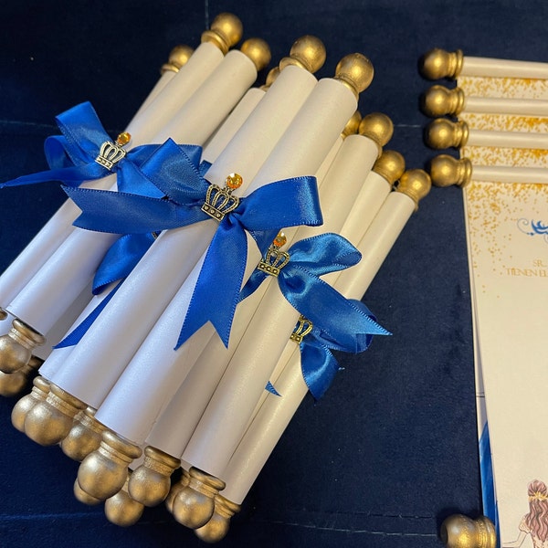 6-inch DIY 150-pairs Scroll Invitation Rods - Etsy
