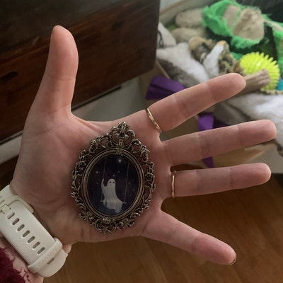 Tiny Baroque Framed Rustic Ghost Portrait 2x3 Inches - Etsy