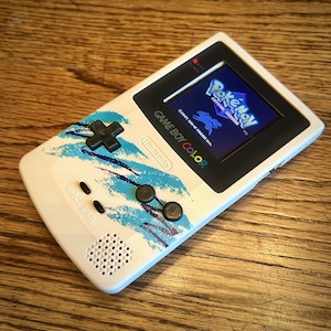 Gameboy Advance SP Transparent Clear Sky Blue IPS V2 Screen Mod - Etsy