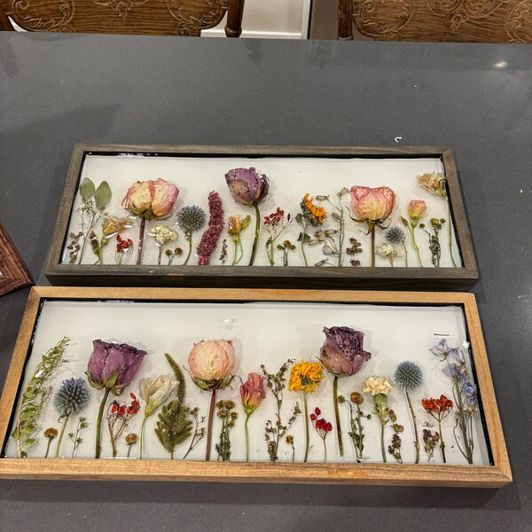 Resin Preserved Flowers | Dried Floral Preservation | Bridal Bouquet ...