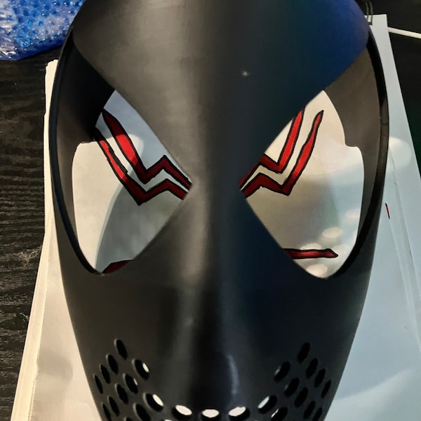 Spider-man Face Shell 3D Printed Mask - Homecoming Spiderman - Amazing ...