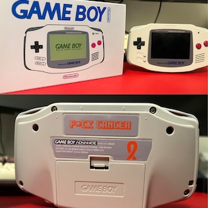 PRINCESS PEACH Pink Custom Gameboy Advance Mod W/ Backlit GBA - Etsy