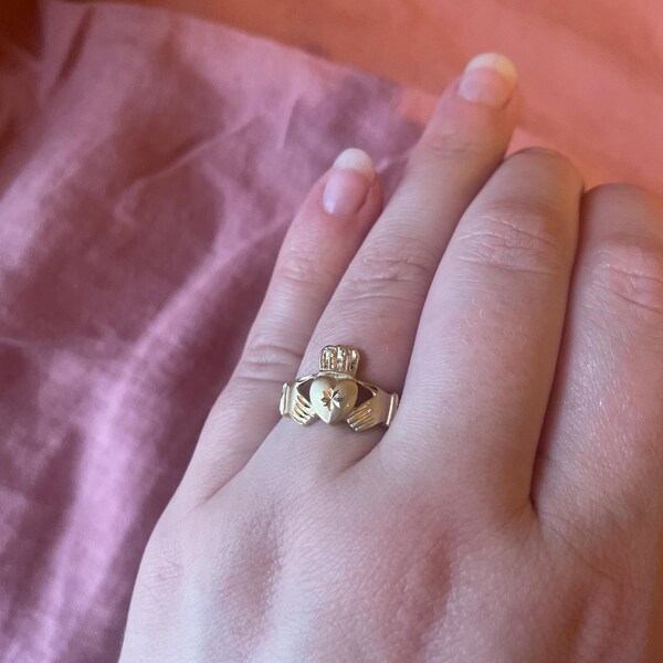 Magic Glo 14 Karat White and Yellow Gold Diamond Ring Size 7 #17711 - Etsy