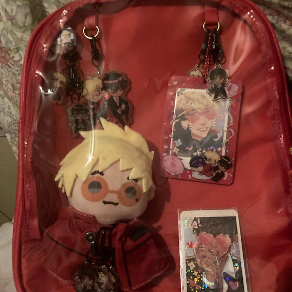 Crossbody Pin Display Ita Bag - Etsy