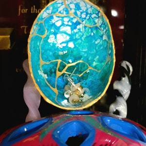 Kintsugi Egg Custom-created Gift of Encouragement Love - Etsy