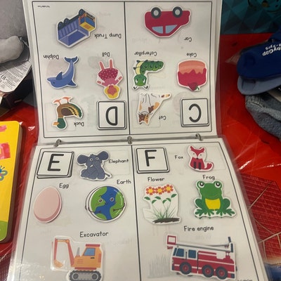 Toddler Busy Book,editable Canva Template,personal Info,preschool ...