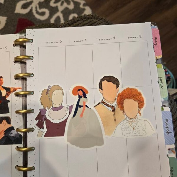 Anne Shirley & Gilbert Blythe (anne of Green Gables) Waterproof Sticker ...