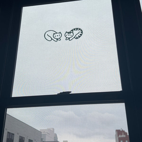 Clive the Dino Suncatcher // Window Decal, Suncatcher Sticker, Rainbow ...