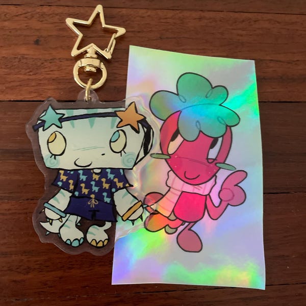 Star Time Shelly Dandys World Roblox Keychain - Etsy