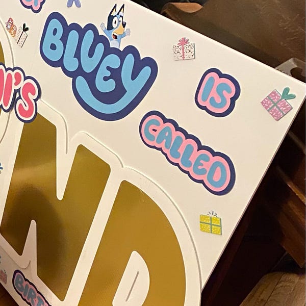 Bluey Two Fonts, Bluey SVG, Kids Font, Digital Font Download, Canva ...