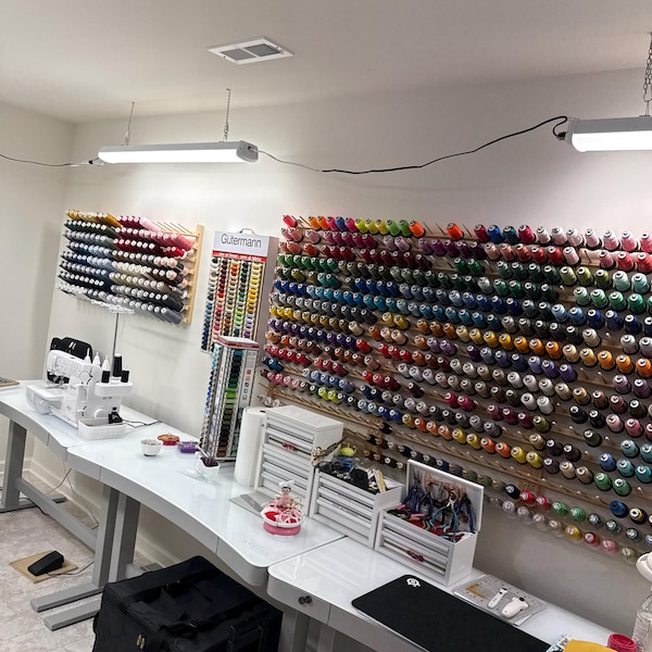 180 Spool Thread Rack 2 Inch Spacing-thread Organization, Thread ...