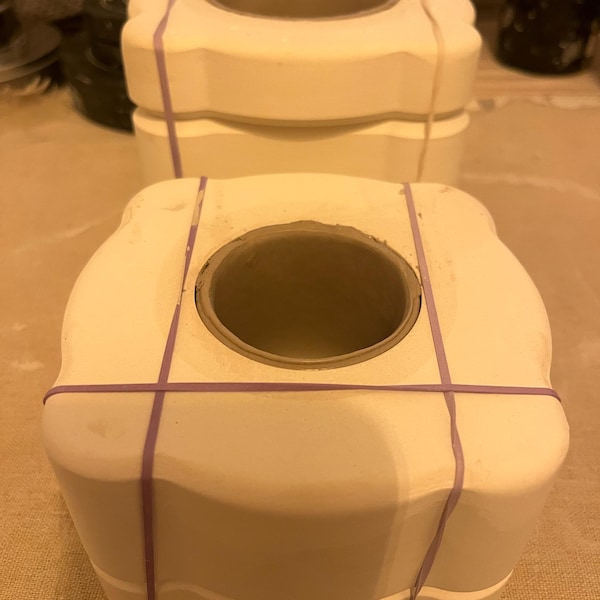 Stackable Coffee Mugs Plaster Mold for Handmade Slipcasting Stackable ...