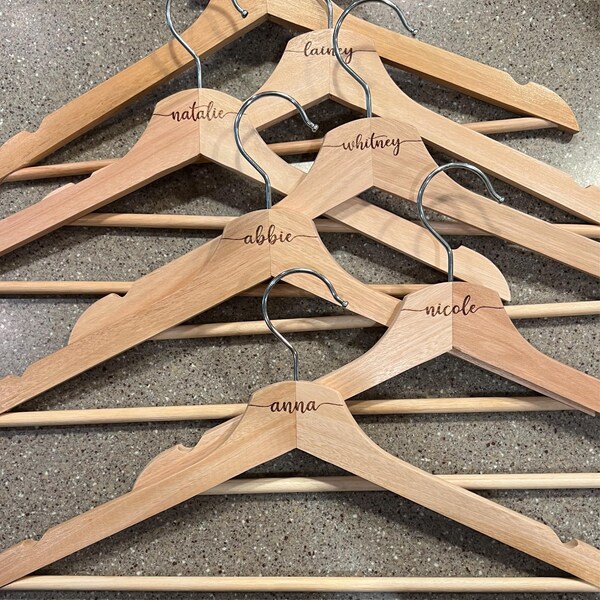 Bridesmaid Gifts Bridesmaid Hanger Personalized Bridesmaid Hangers ...