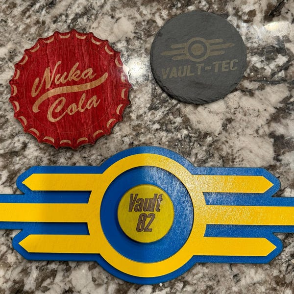 3D Vault Door Wall Art Inspired by Fallout. Customizable Numbers and ...