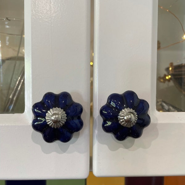 Unique Style Hand Painted Ceramic Knobs / Drawer Pulls/ Furniture. Door ...