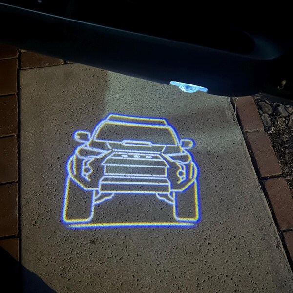 Toyota FJ Cruiser Welcome Lights Door Lights Projector UNIVERSAL KIT - Etsy