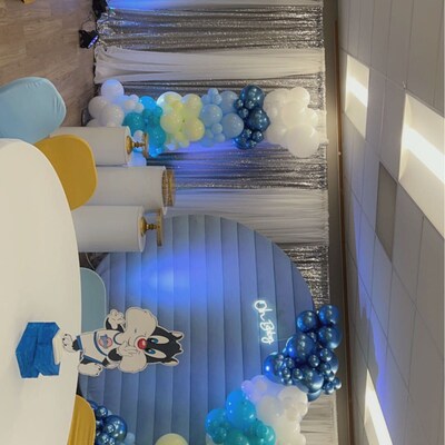 3D Slanted Wedding Open Arch Door Backdrop Stand Print Fabric Arch ...