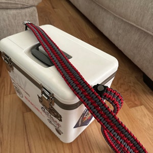 54 Handmade Paracord Rope Engel Lunchbox Cooler Strap Double Cobra ...