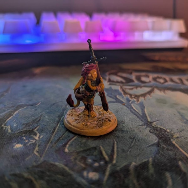 Loxodon Paladin - D&D - Elephant - Warrior - TTRPG - 32mm Miniature ...