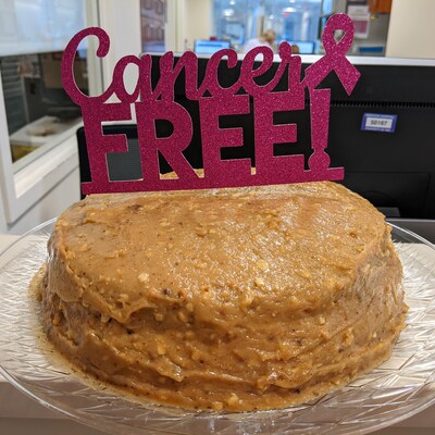 Cancer Free Cake Topper, Cancer Survivor Cake Topper, Cancer Survivor ...