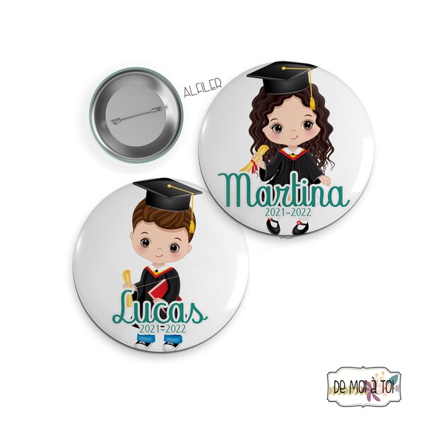 Graduation Bundle Clipart, Vector Preschool, Boy & Girl, Kindergarten ...