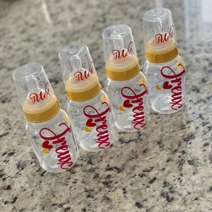 Baby Bottle Name Decals, Daycare Labels, Personalized Vinyl, Monogram ...