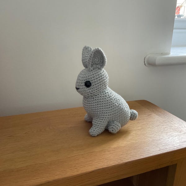 Crochet Pattern Realistic Mini Bunny Rabbit Amigurumi English PDF ...