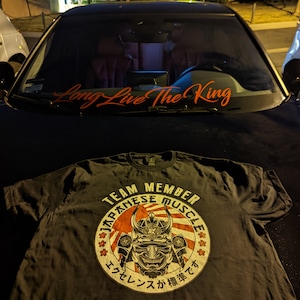 Night Runner Japanese Decal Sticker / JDM Stance Drift Racer - Etsy