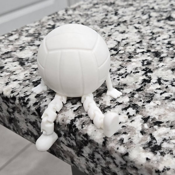 Volleyball Desk Decor - Volleyball Buddy - Fun Volleyball Gift - Etsy