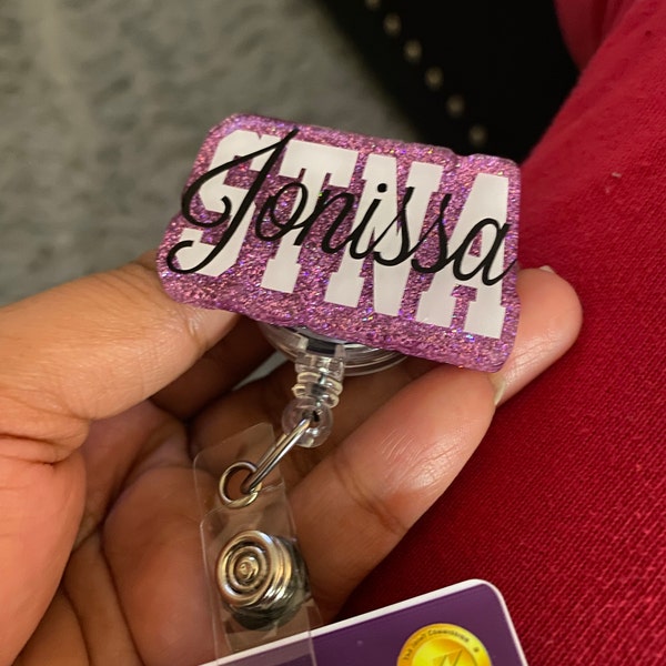 State Tested Nursing Assistant Badge Reel, STNA Badge Reel, Stna,state ...