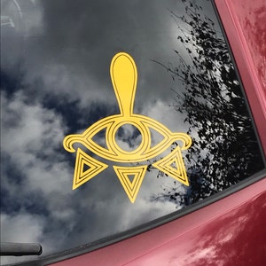 Sheikah Eye Decal - Etsy