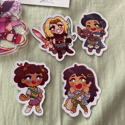 Amphibia Fantasy Stickers Anne Sasha Marcy - Etsy