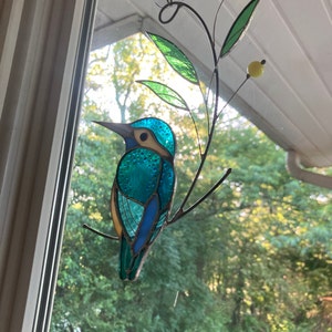 Stained Glass Panel Suncatcher Kitchen Decor Mothers Day Gift - Etsy