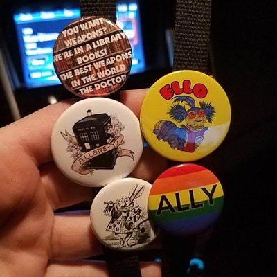 Def Leppard Pins Classic Rock Buttons 1980's Hair Band Metal Band ...