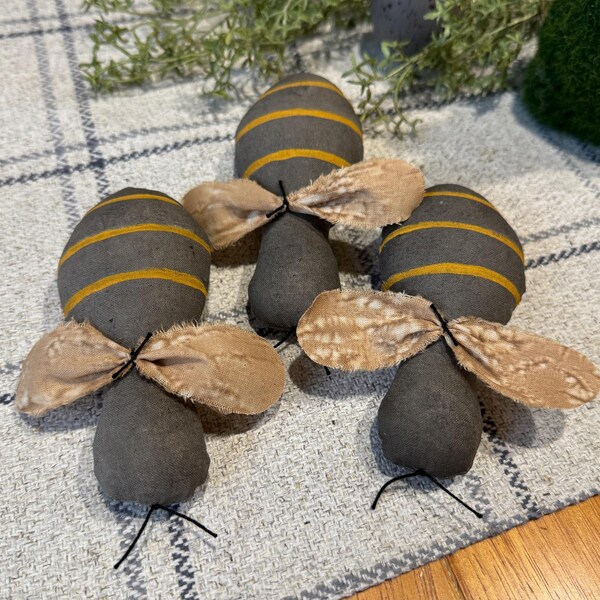 Bumble Bees, Primitive Bumble Bees Bowl Fillers, Bumble Bee Decor - Etsy