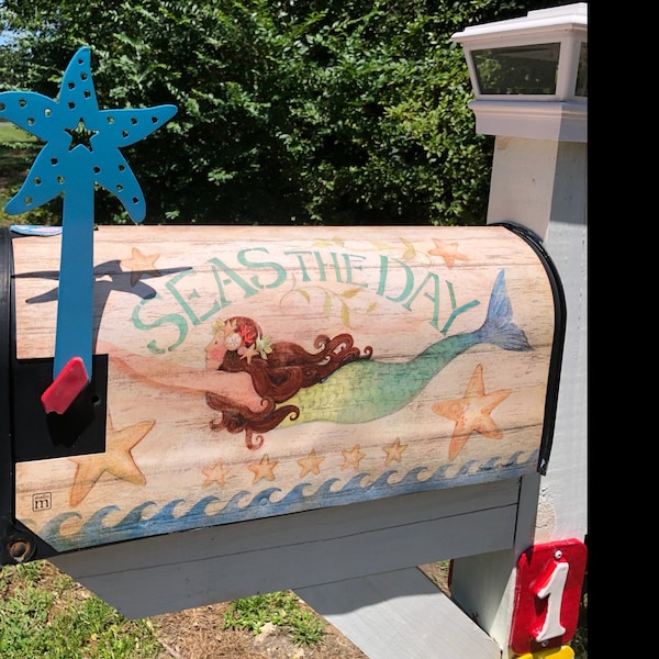 Starfish Mailbox Flag - Etsy