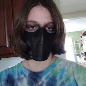 3d Printed Winter Soldier Mask, Bucky Barnes, Bucky Winter Soldier ...