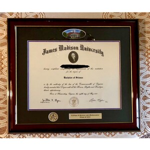 Four Certificate Frame Degree Framing Holds 4 Diploma - Etsy